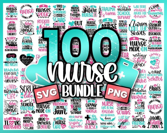 Enfermera Svg Bundle / Enfermería Svg / Médico svg - Etsy México