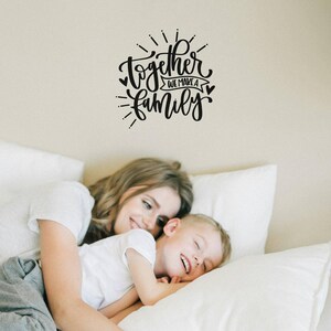 All Together We Make A Family SVG | Family Words Design Svg Png ...