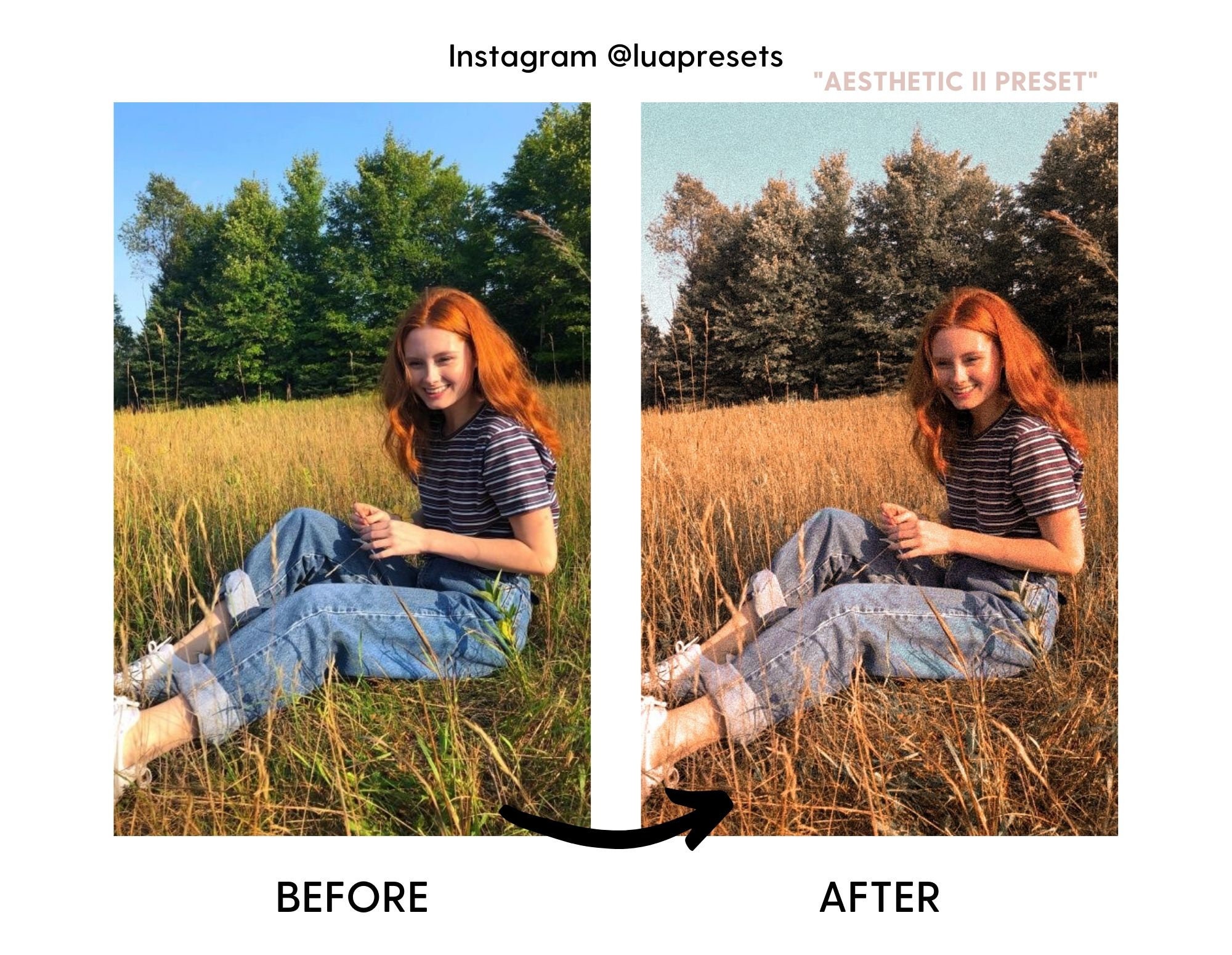 10 AESTHETIC Presets Polaroid Preset Grunge Presets | Etsy