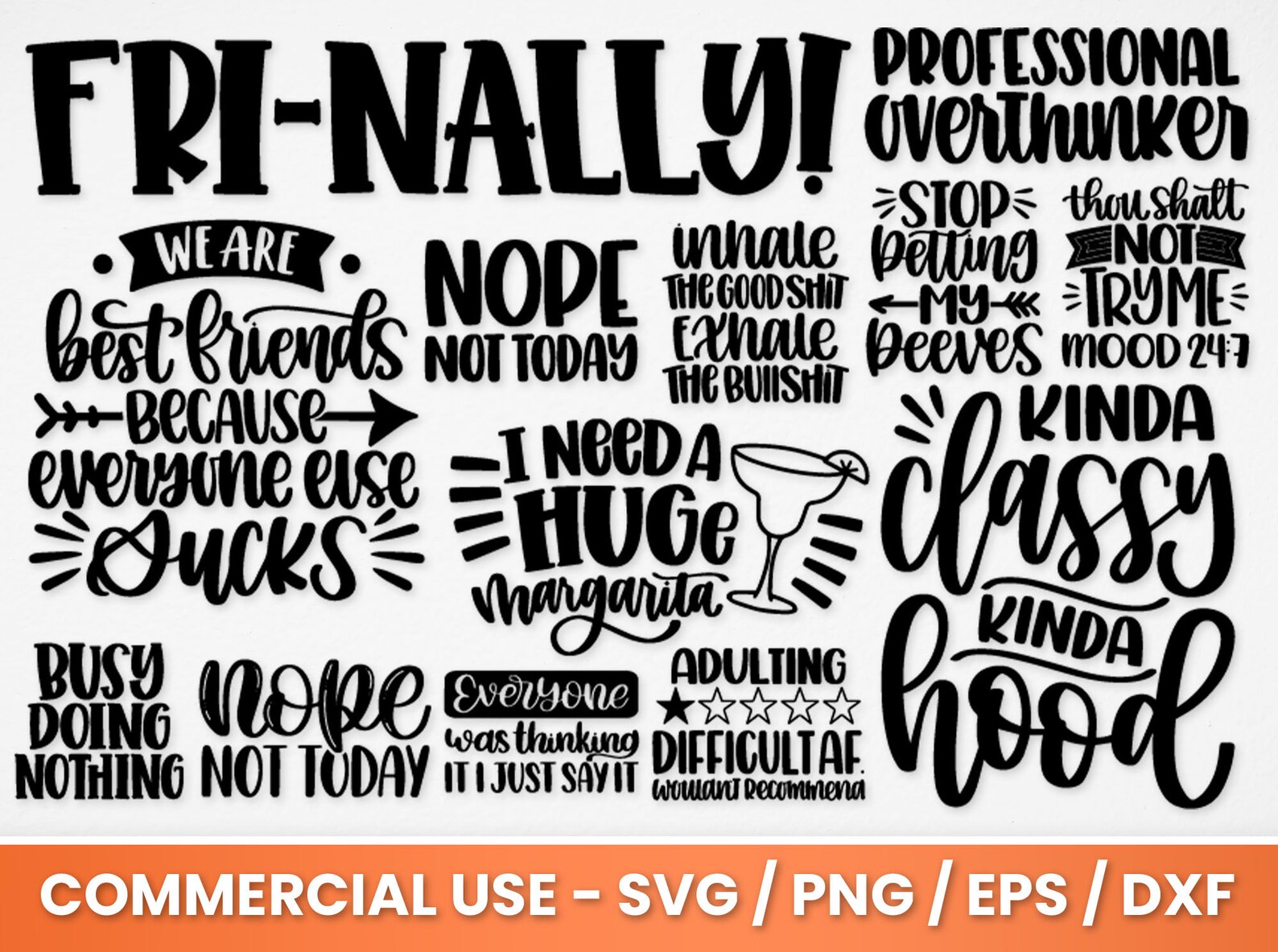 Funny Svg Bundle Sarcastic Svg Funny Quotes Svg - Etsy