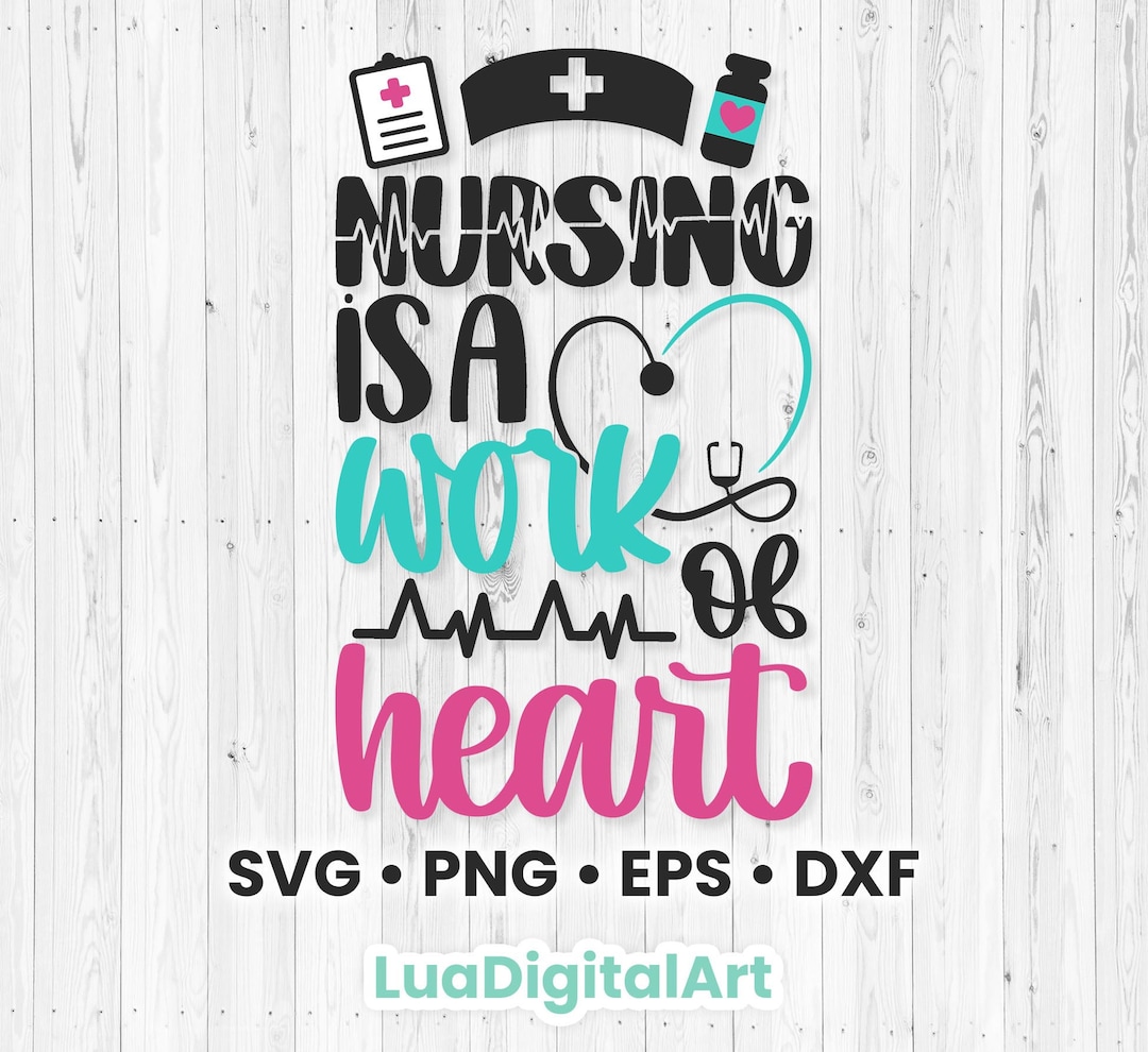 Nurse Svg | Nursing Svg | Nurse Life Svg - Etsy