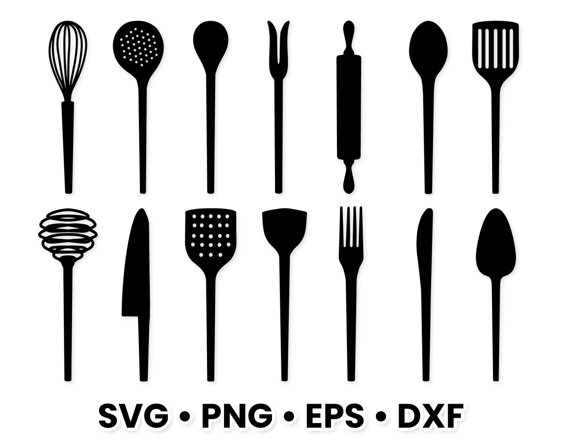 Kitchen Svg | Split Monogram Svg | Baking Svg - Etsy