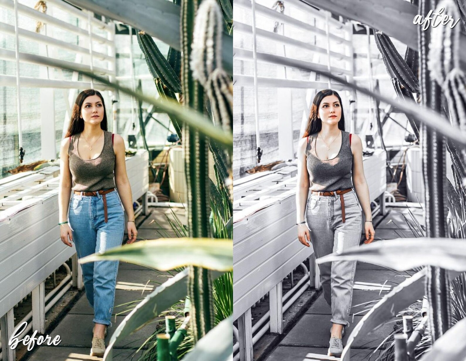 4 Gray Lightroom Mobile Presets Gray presets Silver | Etsy