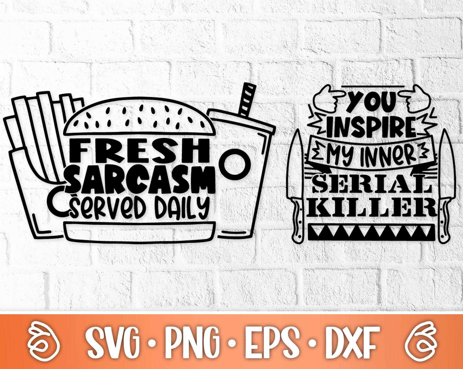 Sarcastic Svg Bundle Funny Svg Svg Files for Cricut - Etsy