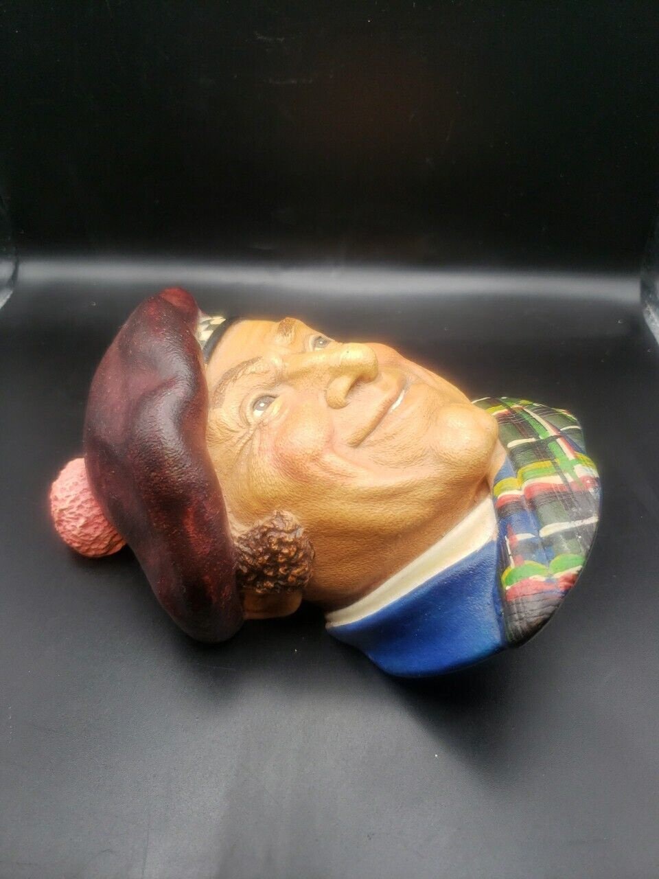 1960 Chalkware Wall Mask Men Characters Legends Bossons Made in ENGLAND ...