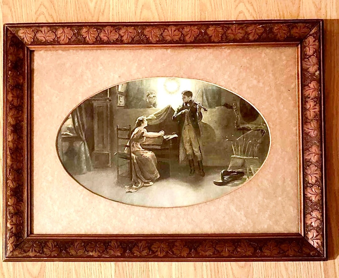 Antique Framed 1900s Original Print William Verplank Birney of Famous ...