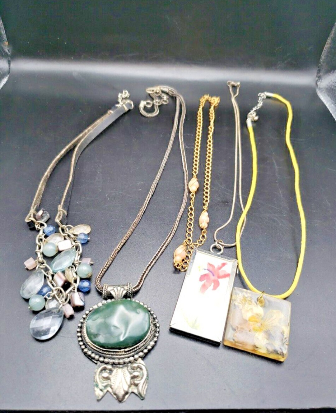 Vintage Costume Jewelry Lot - 5pcs Unique & Original Retro Jewelry ...