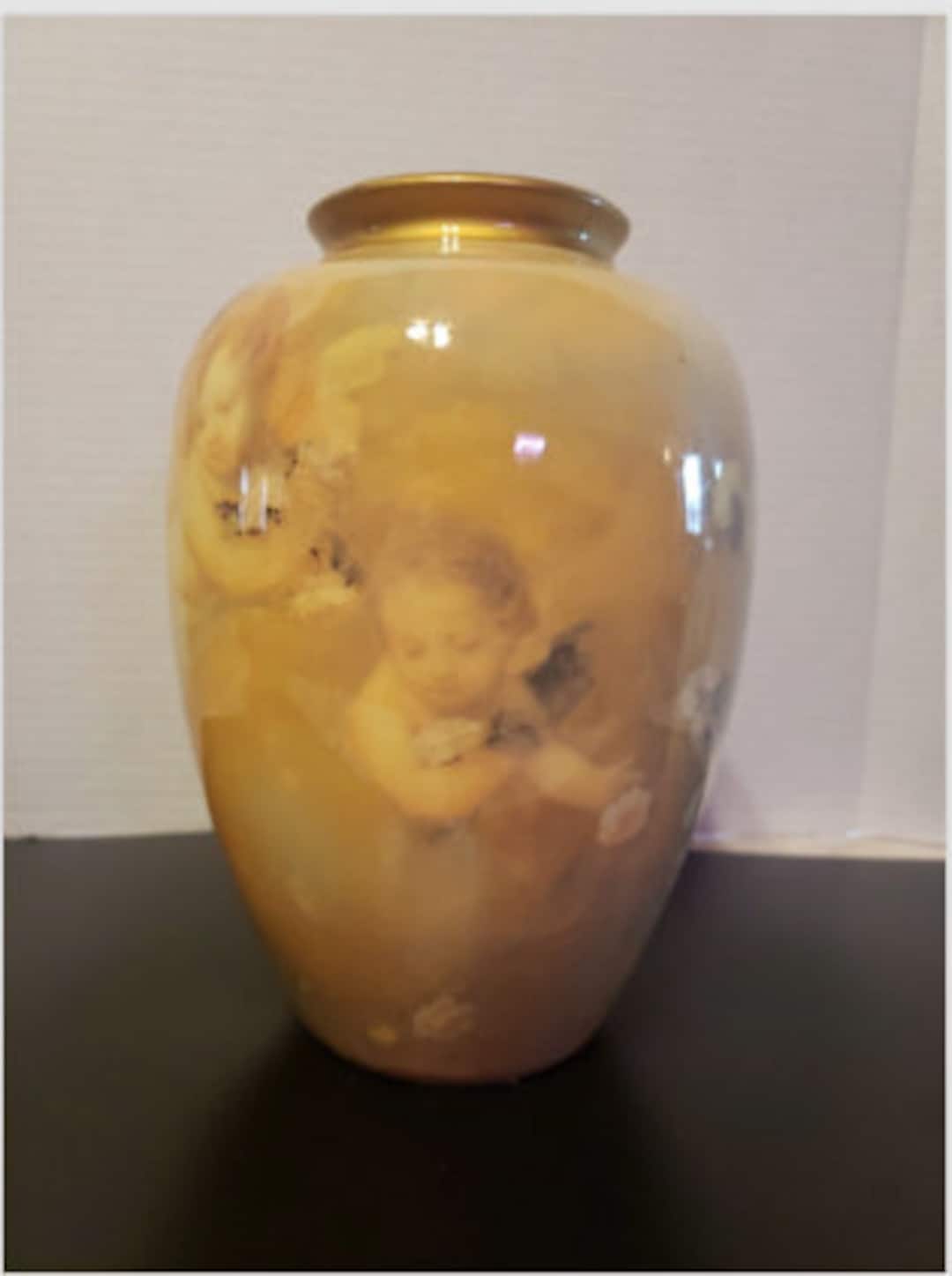 Vintage Angel Vase by House of Lloyd Victorian Cherub Style 9 X 6 - Etsy