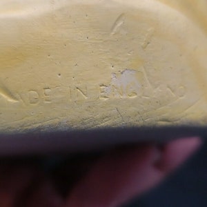 1960 Chalkware Wall Mask Men Characters by Legion Made in ENGLAND Ape ...