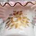 Vintage Peach Crest Ruffled Fenton Pink Top Hat Vase Decorative Parlor ...