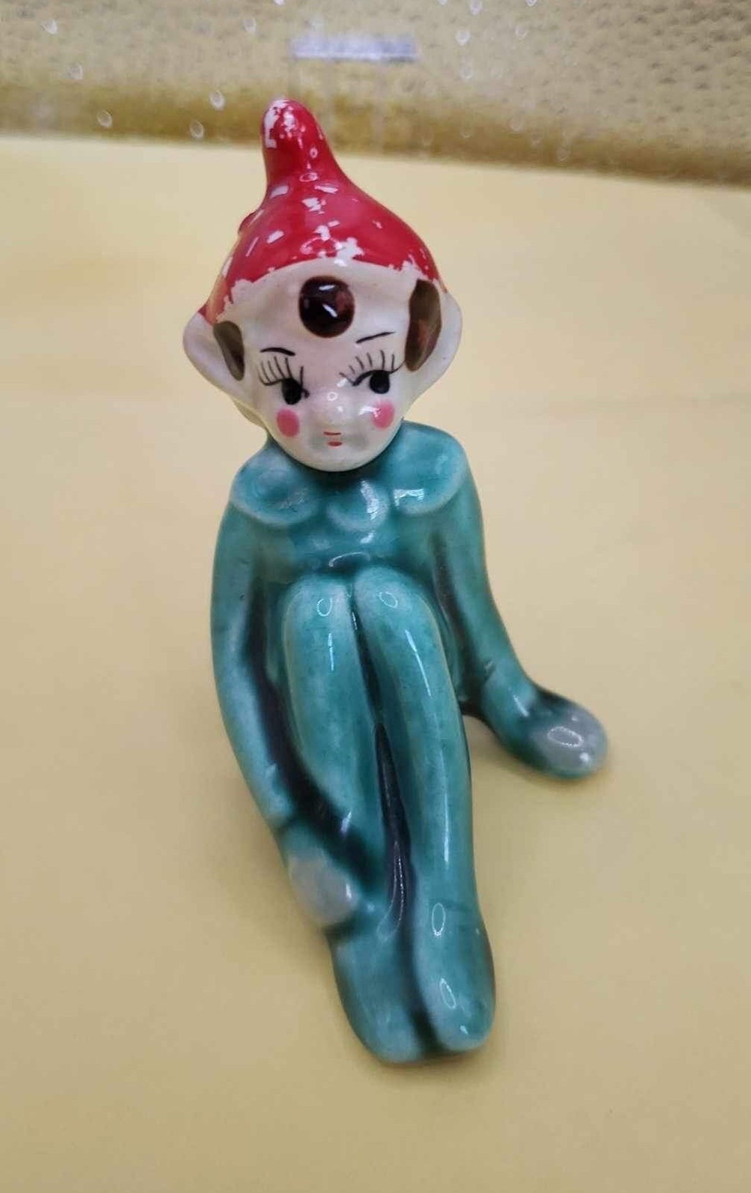 Vintage Cute Pixie Elf Figurine Miniature - 1950s Made in Japan ...