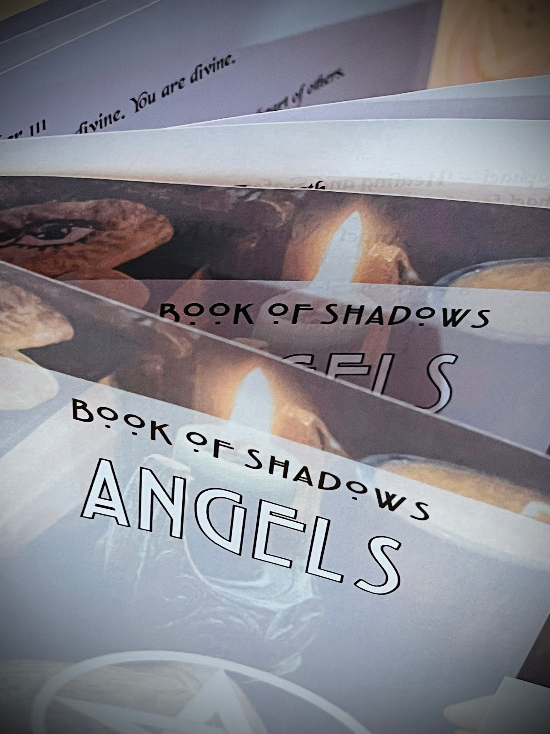 ANGELS Book of Shadows Create Your Own Book of Shadows - Etsy