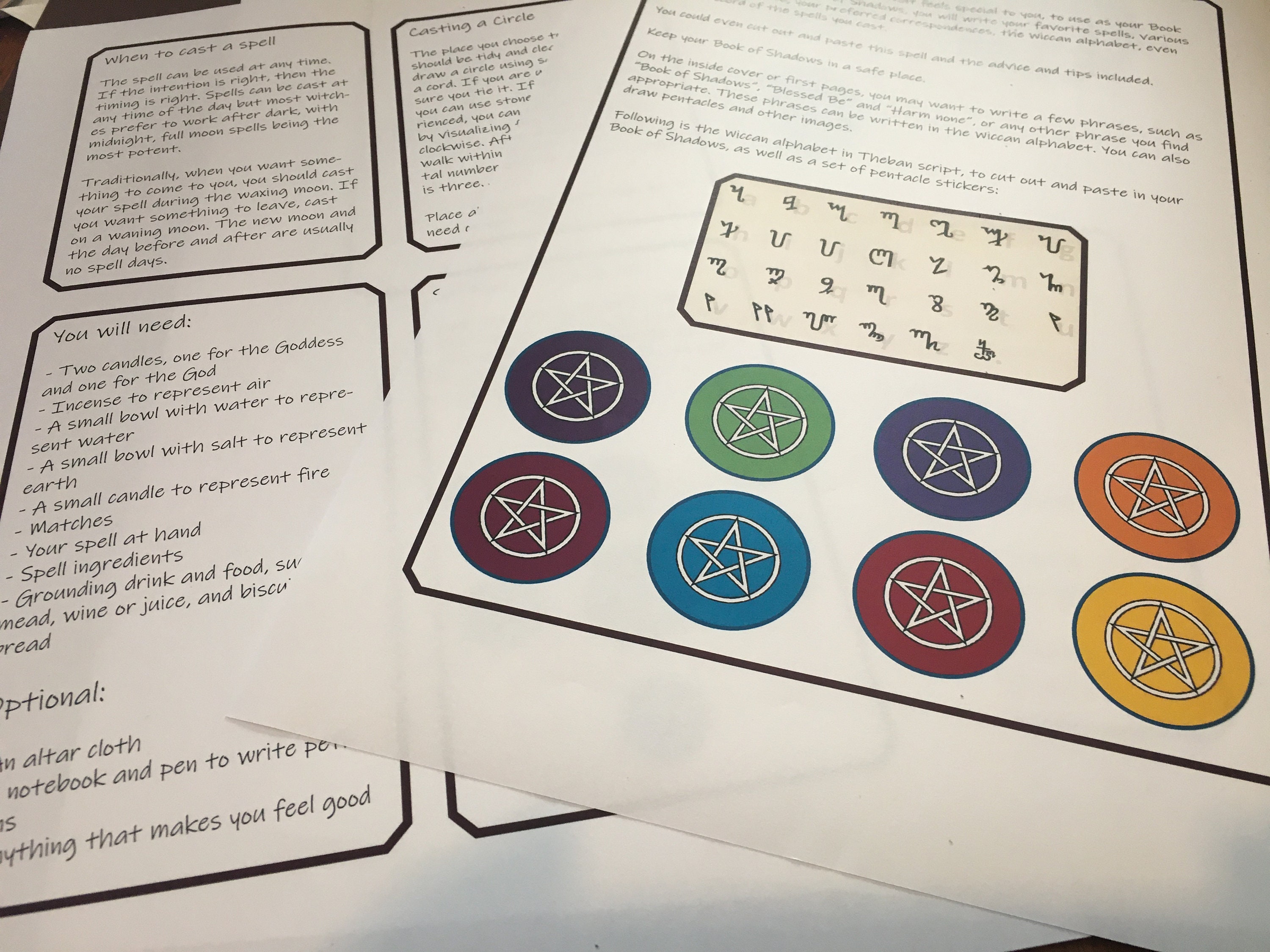 Solve Problem at Work Spell Printable DIY | Etsy