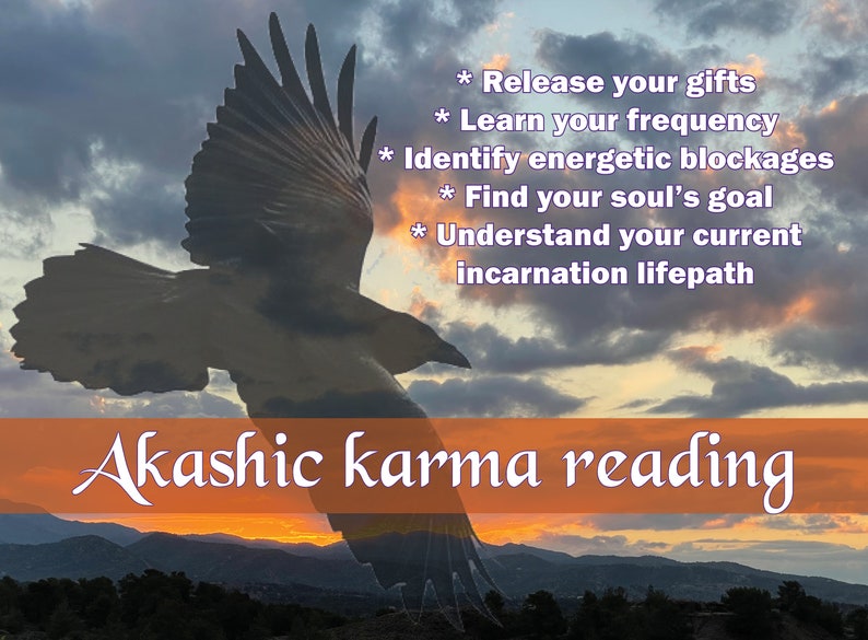 AKASHIC KARMA READING 9 Cards Drawn to Learn Your Gifts, Frequency ...