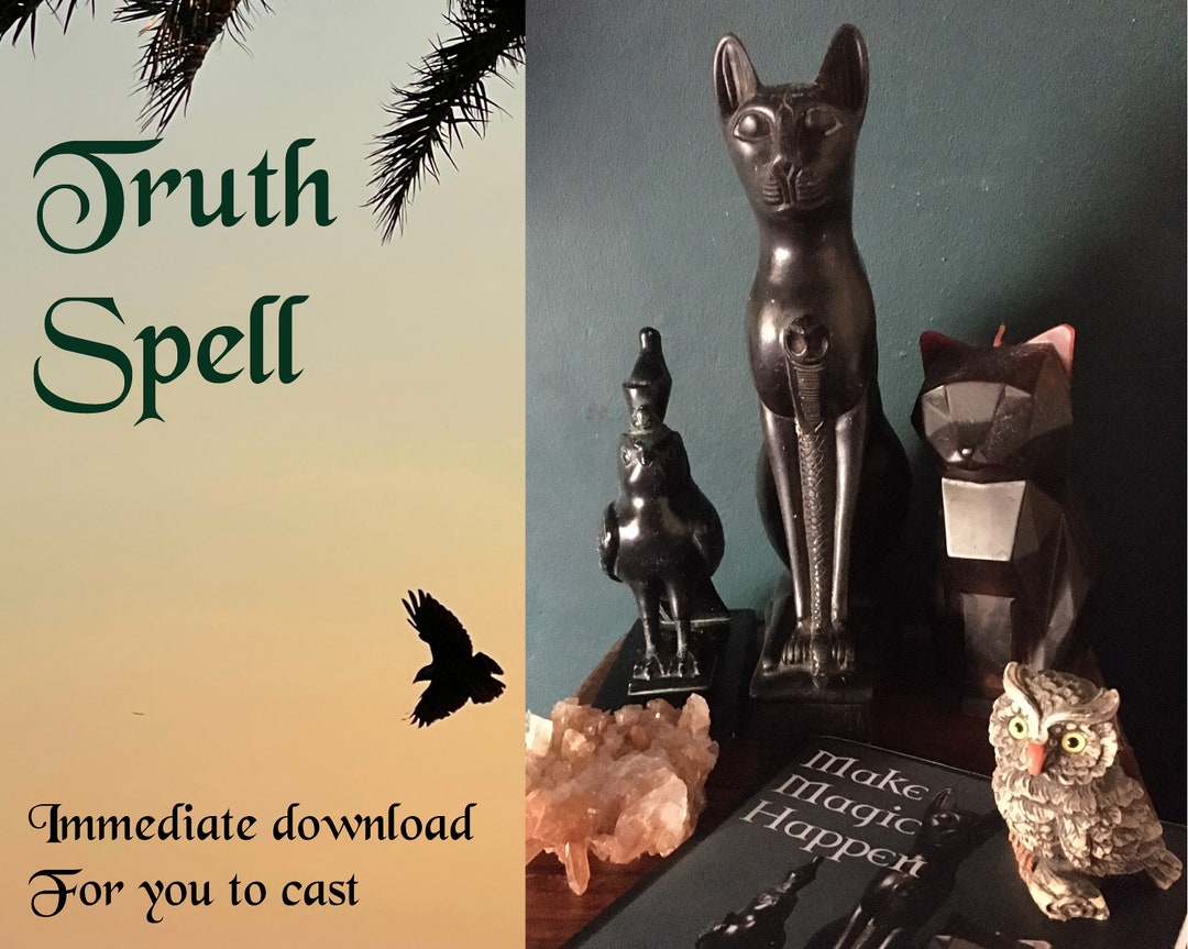 Truth Spell Printable DIY Immediate Download - Etsy