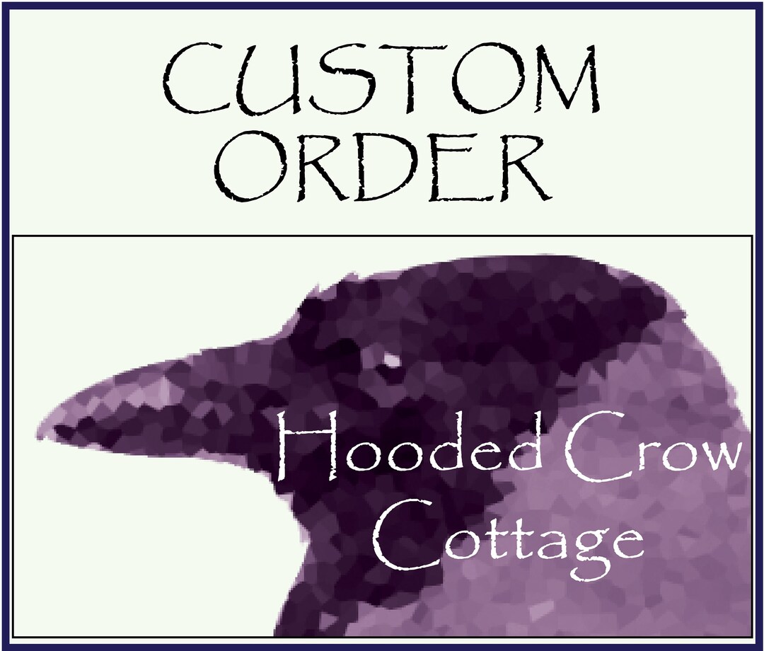 CUSTOM ORDER Do Not Purchase If You Are Not the Customer - Etsy