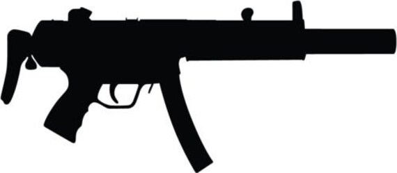 Havensticks MP5 Gun Rifle Decal Vinyl Sticker Laptop Car - Etsy