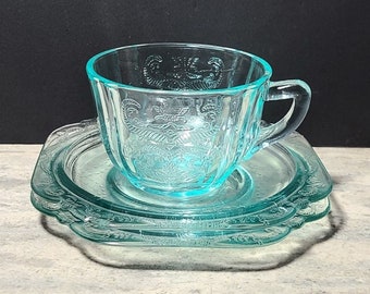 Madrid Pattern Depression Glass - Etsy