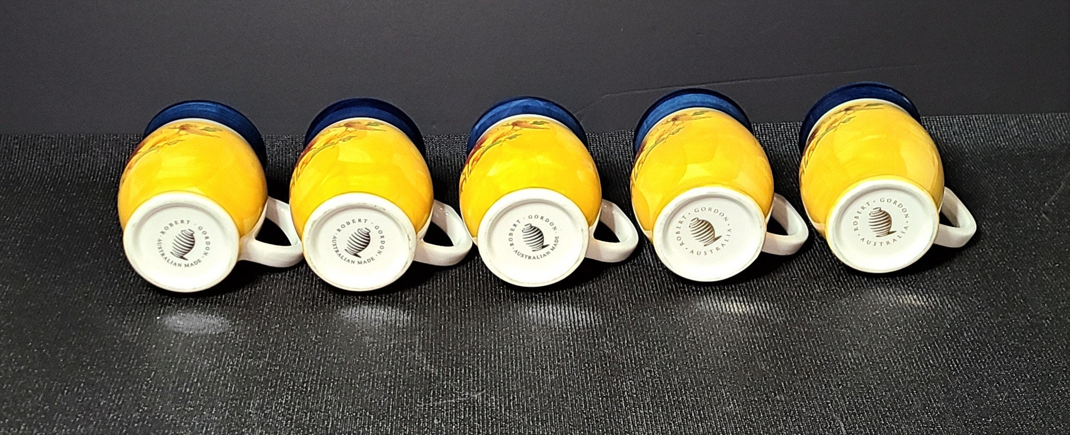 Vintage Robert Gordon Pottery Australia Set of 5 Crafted - Etsy.de