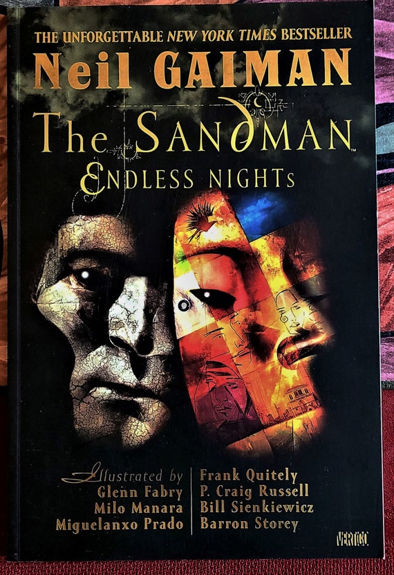 NM the Sandman Endless Nights Comic by Neil Gaiman MATURE - Etsy