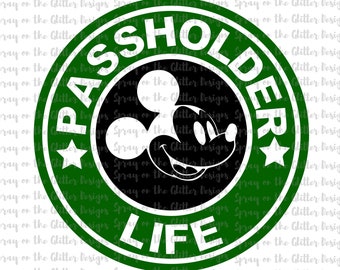 Passholder Svg - Etsy