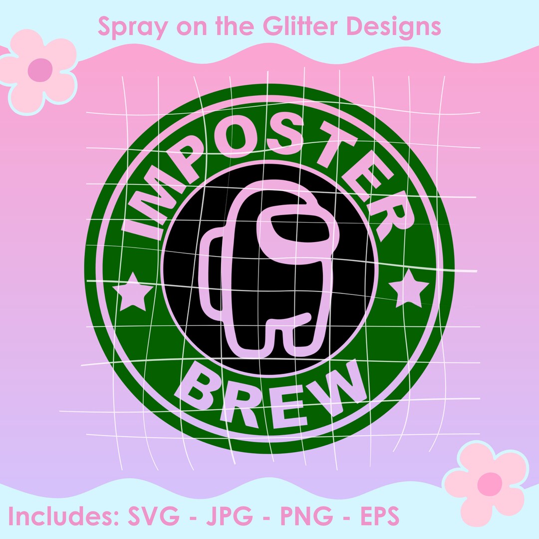 Imposter Brew Coffee Logo SVG PNG JPG - Etsy