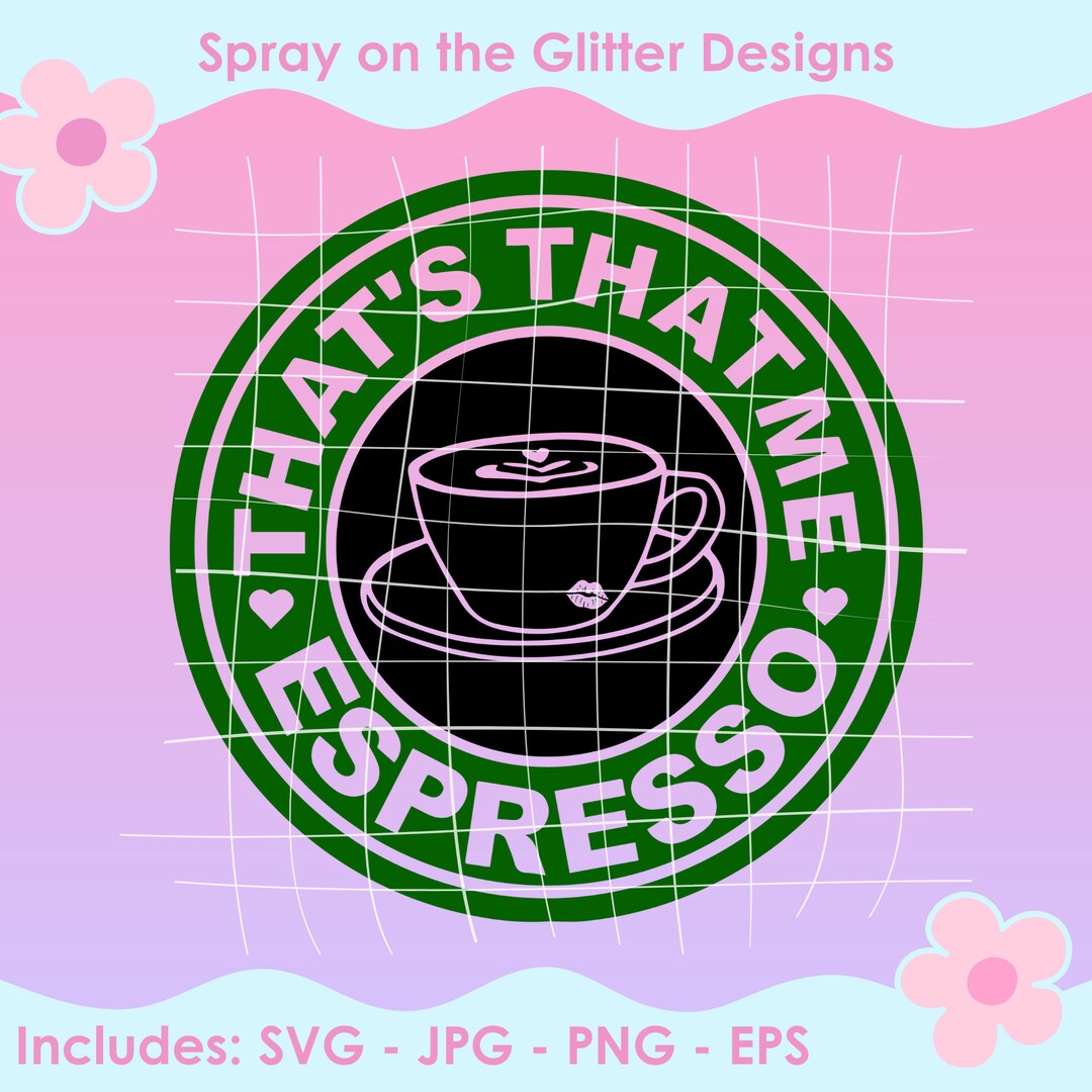 Espresso Coffee Logo SVG PNG Jpg - Etsy
