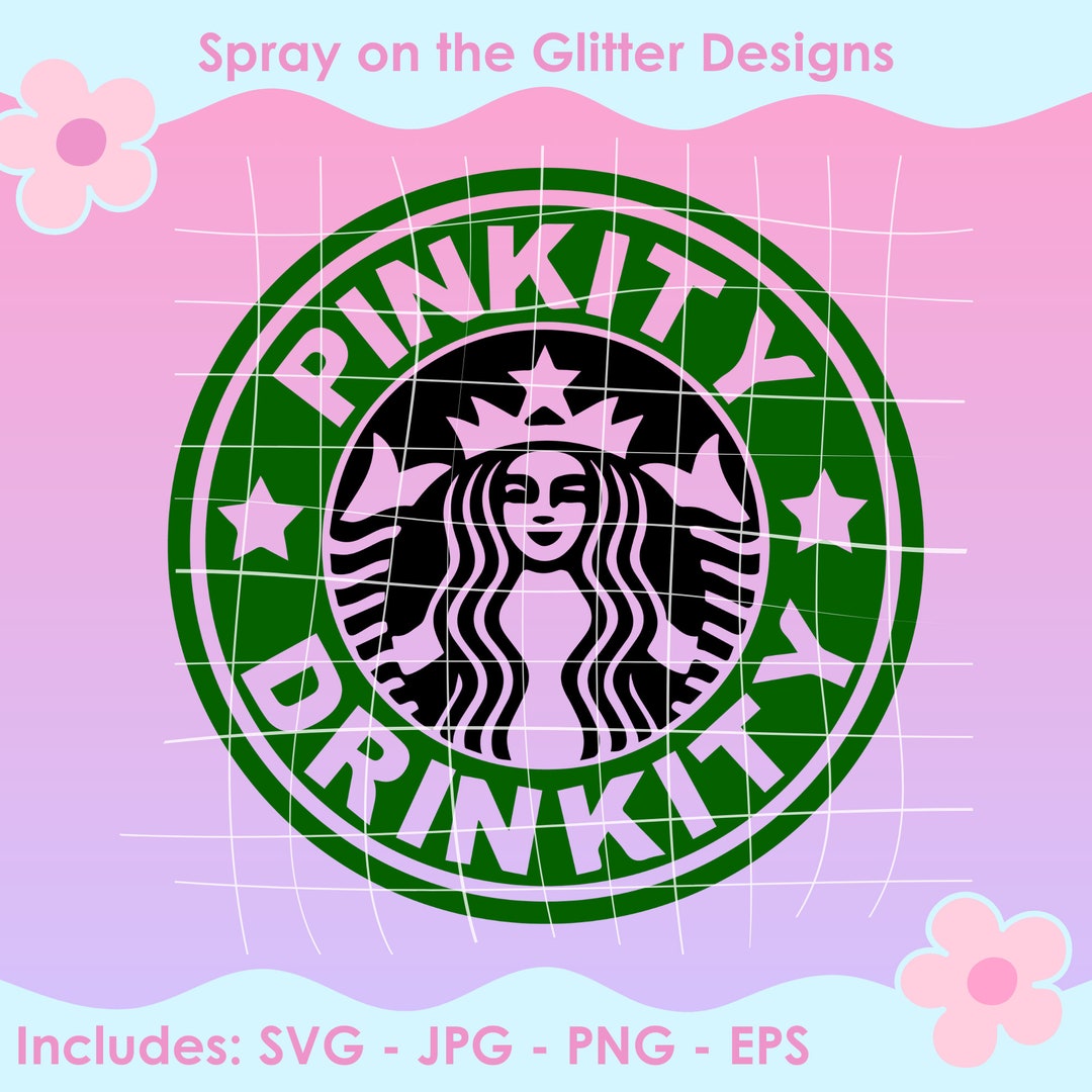 Pinkity Drinkity Coffee Logo SVG PNG JPG - Etsy