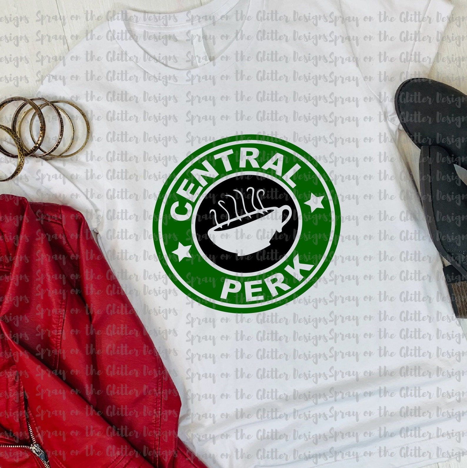 Central Perk Coffee Logo SVG PNG JPG - Etsy