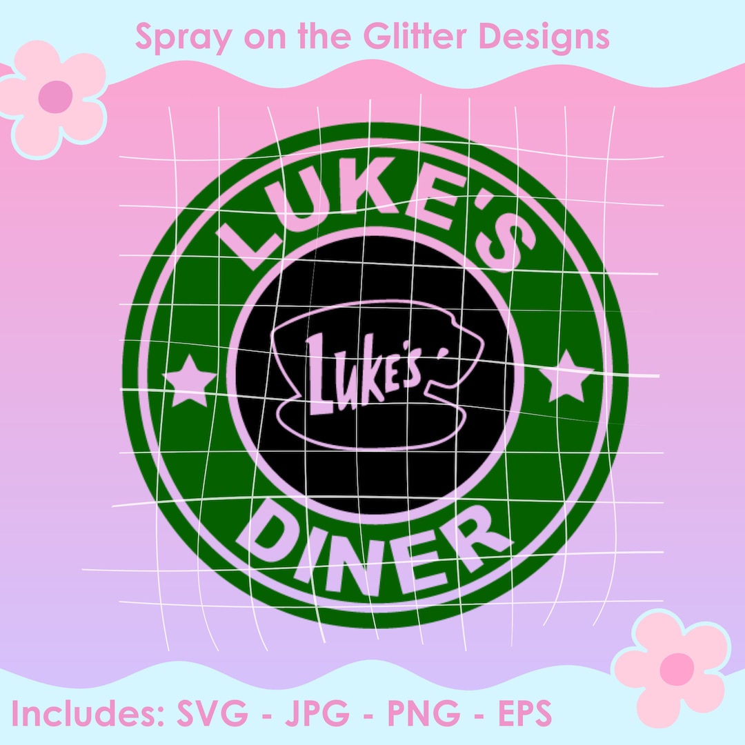 Luke's Diner Coffee Logo SVG PNG JPG - Etsy