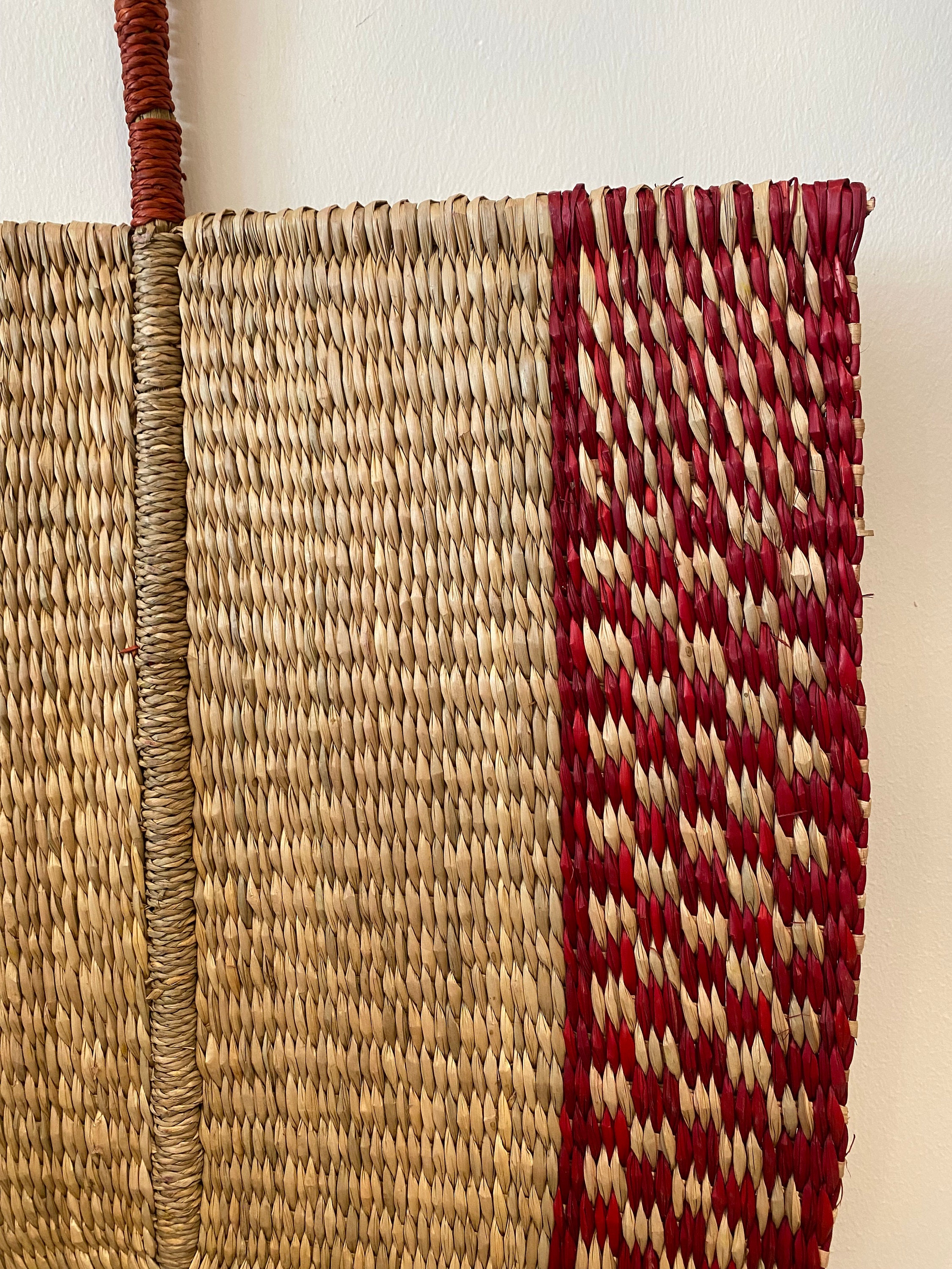 Large Wall Fan, Colorful Straw Woven Wall Fan, Grass Woven Fan, African ...