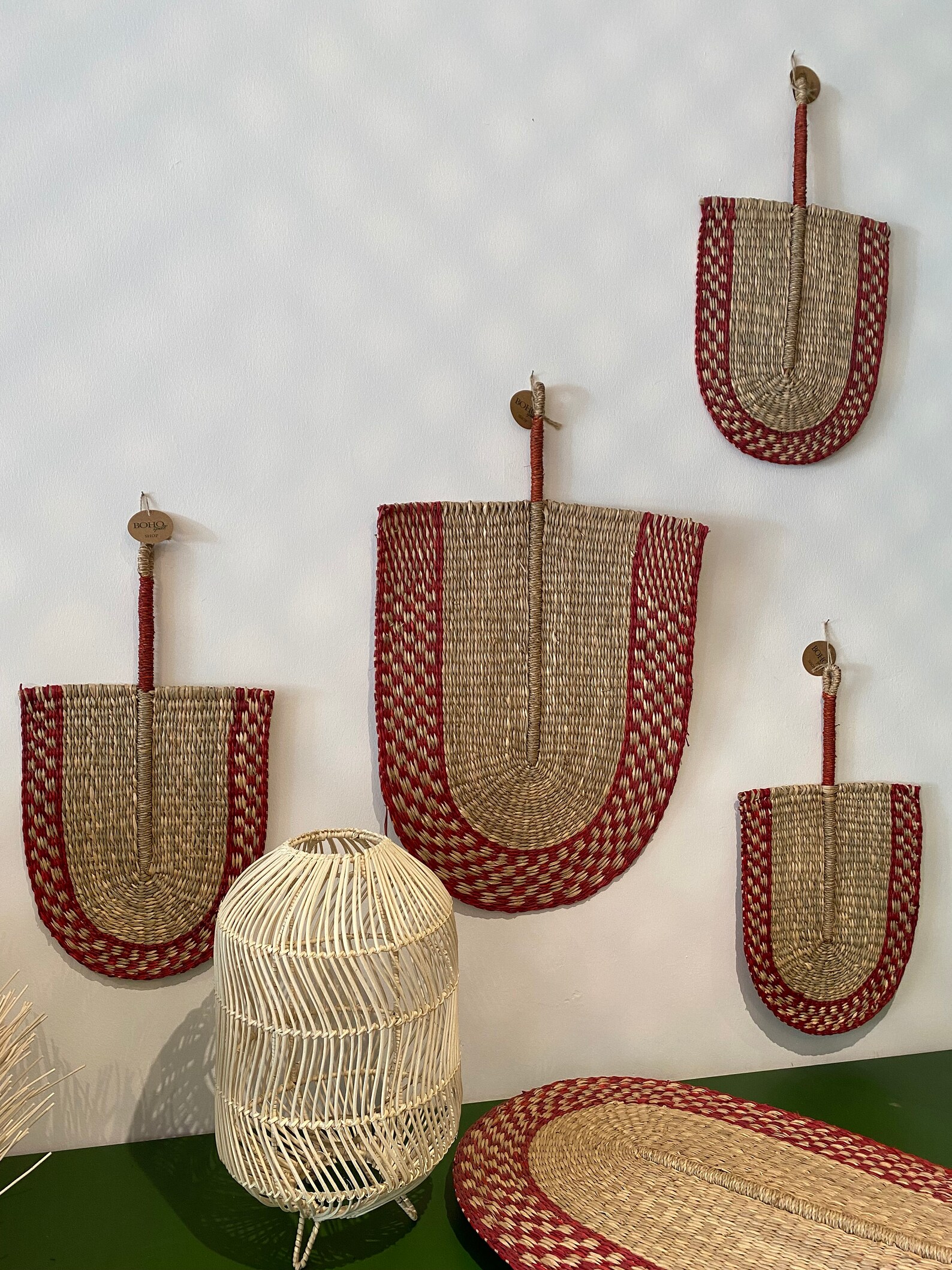 Large Wall Fan Colorful Straw Woven Wall Fan Grass Woven - Etsy