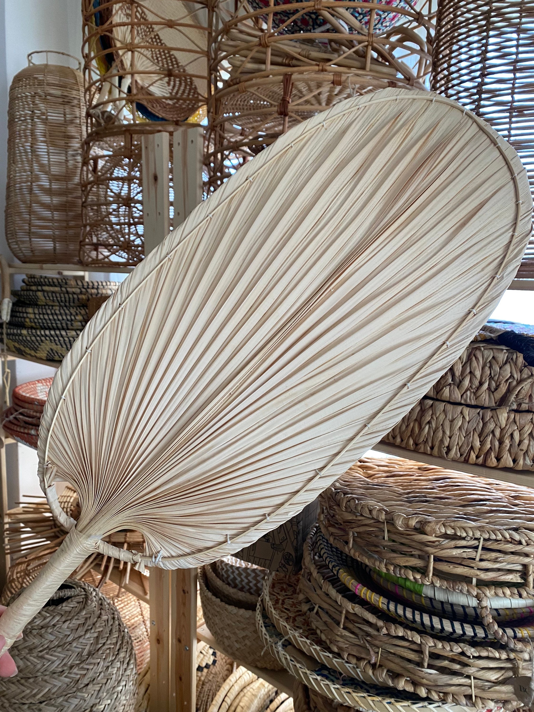 Dry Palm Leaf Wall Hanging, Leaf Standing Decor, Scandinavian Decor - Etsy