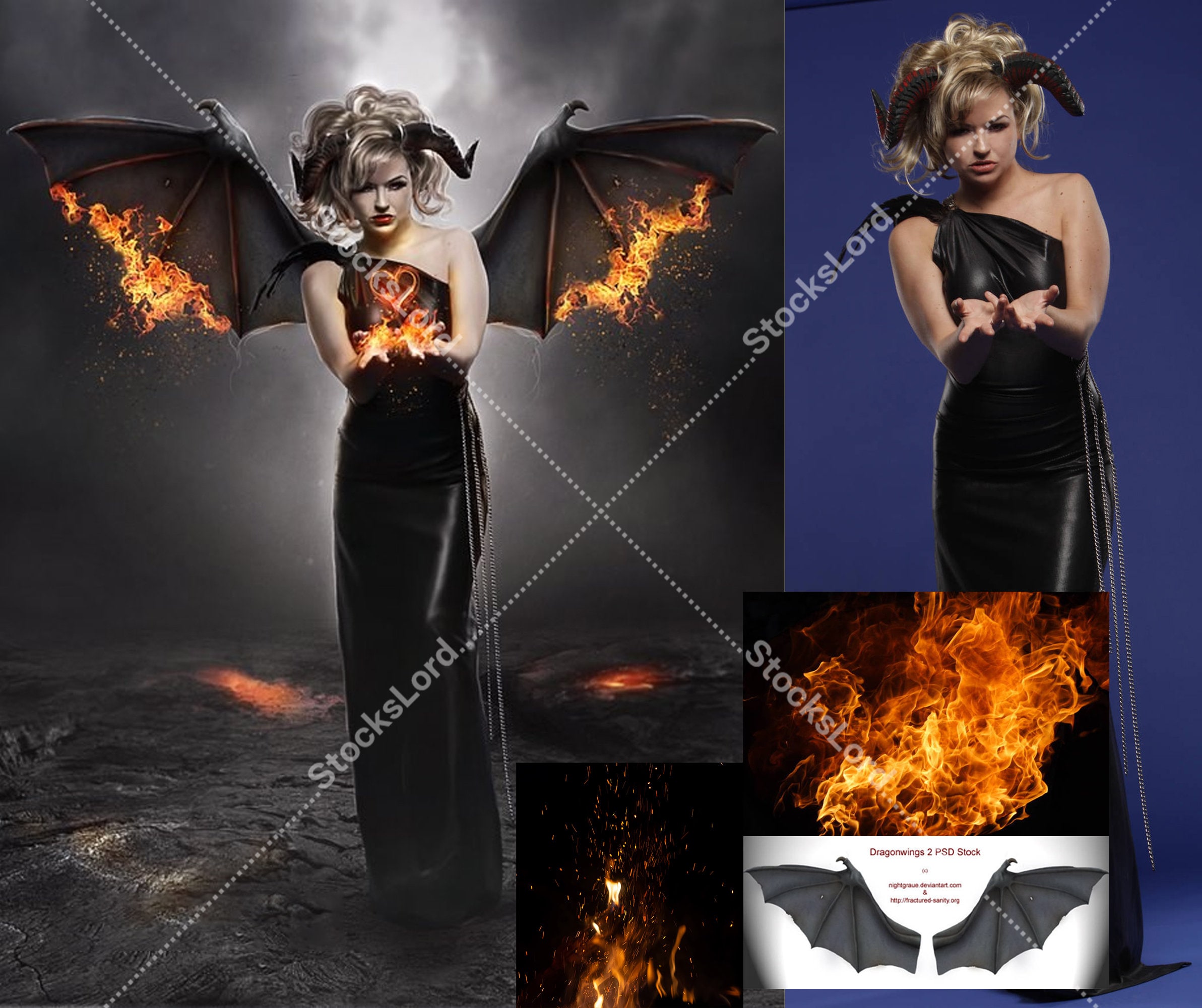 Fire Overlays Complete Pack, Fire Overlay Photoshop, Fire Burning, Fire ...