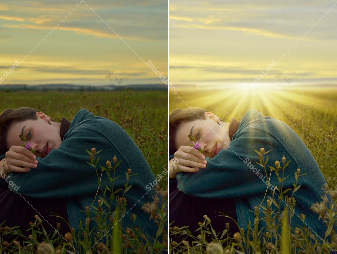 Sunlight Overlay, Sun Ray Overlay, Sun Flare Overlay, Sun Overlay for ...