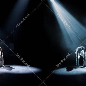 Spotlight Overlays Pack, Stage Light, Theater Spotlight, Concert Spot ...