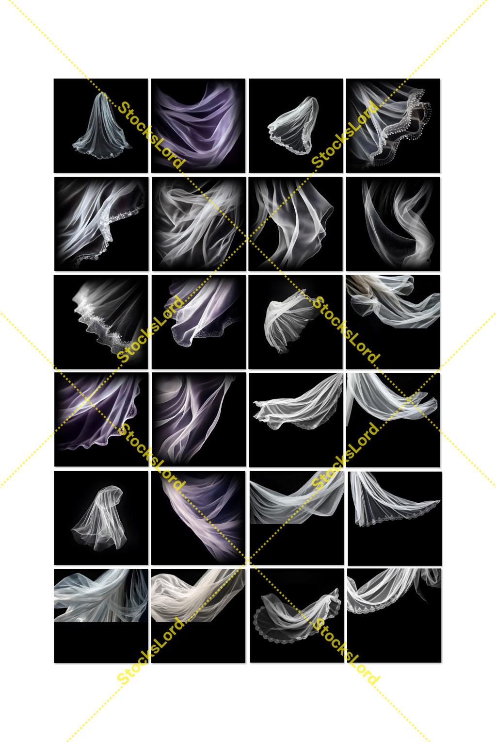 Veil Overlay, Wedding Veil Transparent PNG, Wedding Veil Overlays ...