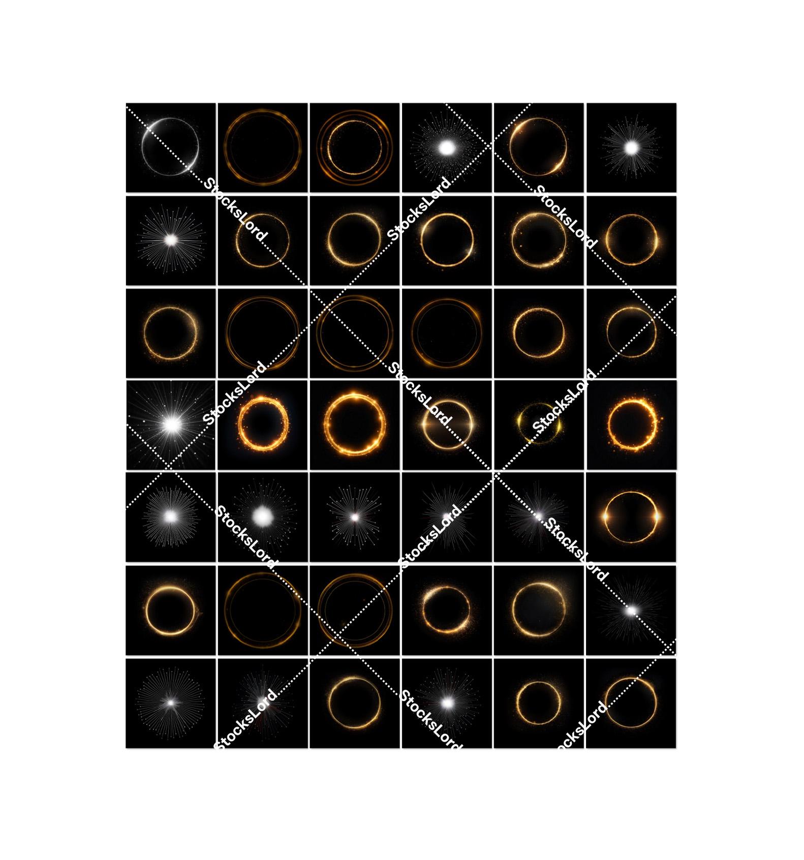 45 Light Ring Overlay, Ring Light PNG, Ring Light, Ring Light ...