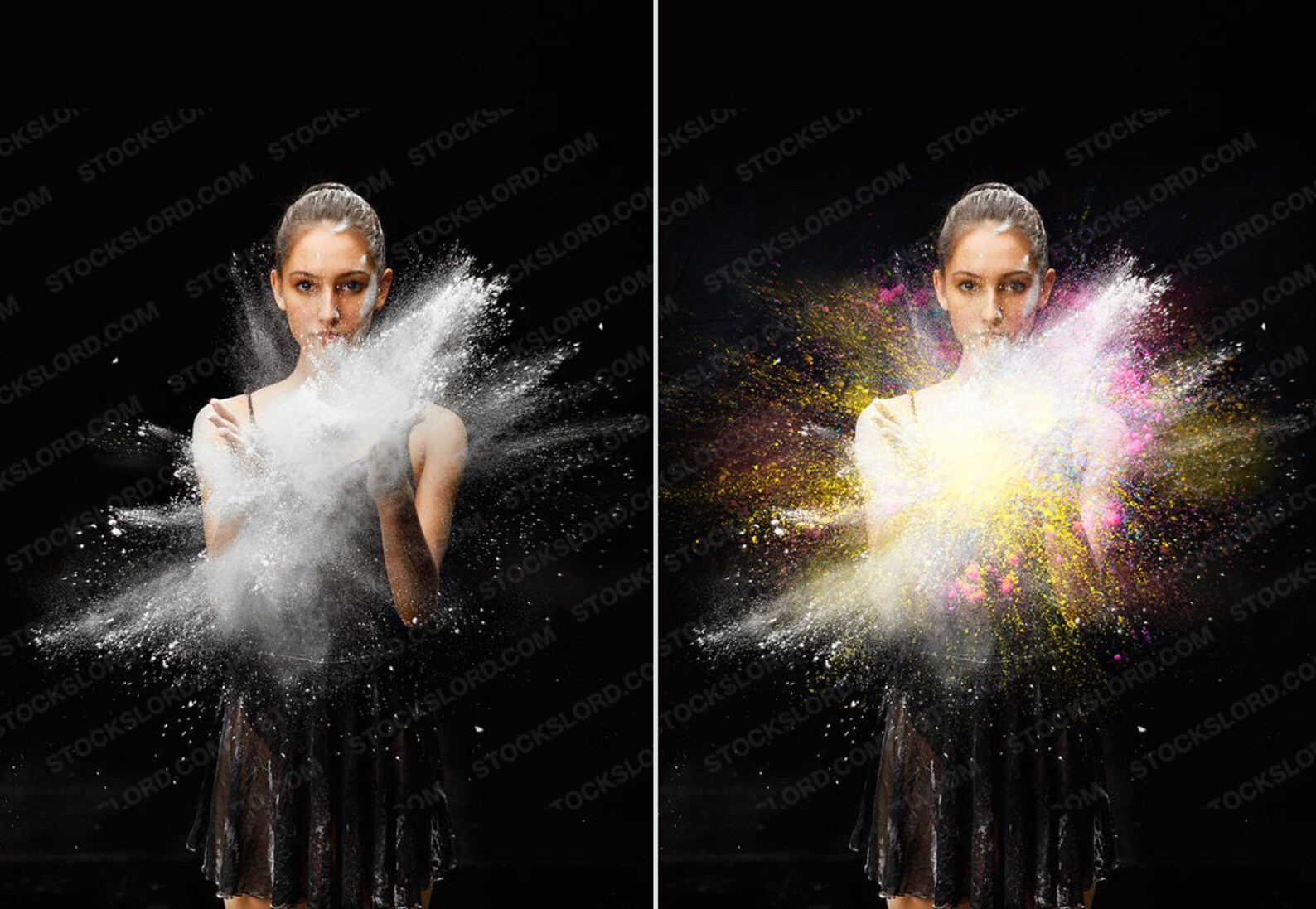 75 Powder Explosion Overlays, Holiday Overlays, Holi Powder, Explosion ...