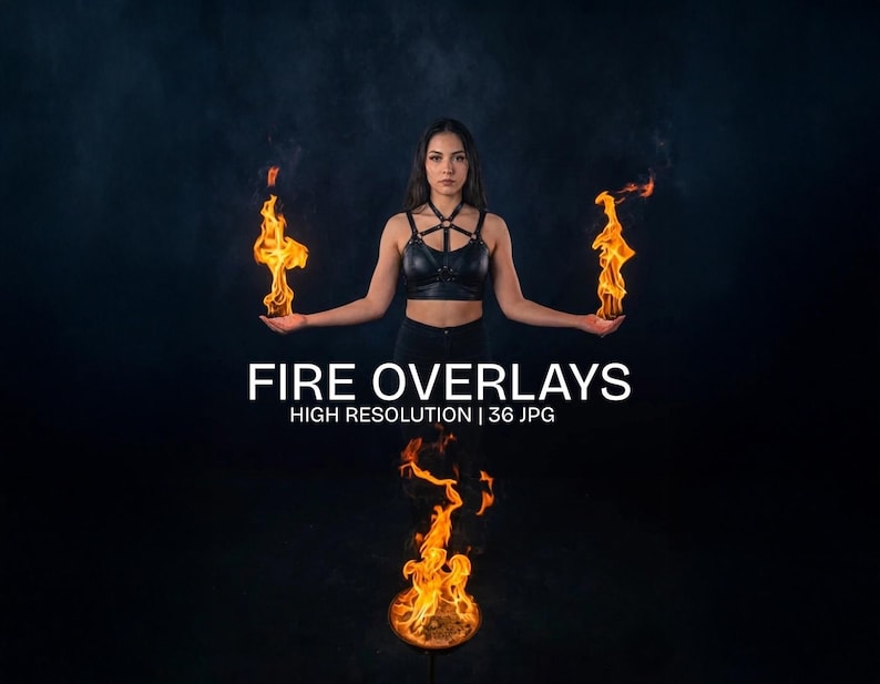 Fire Overlay | Realistic Fire PNG Overlay | Flame Overlay for Photo ...