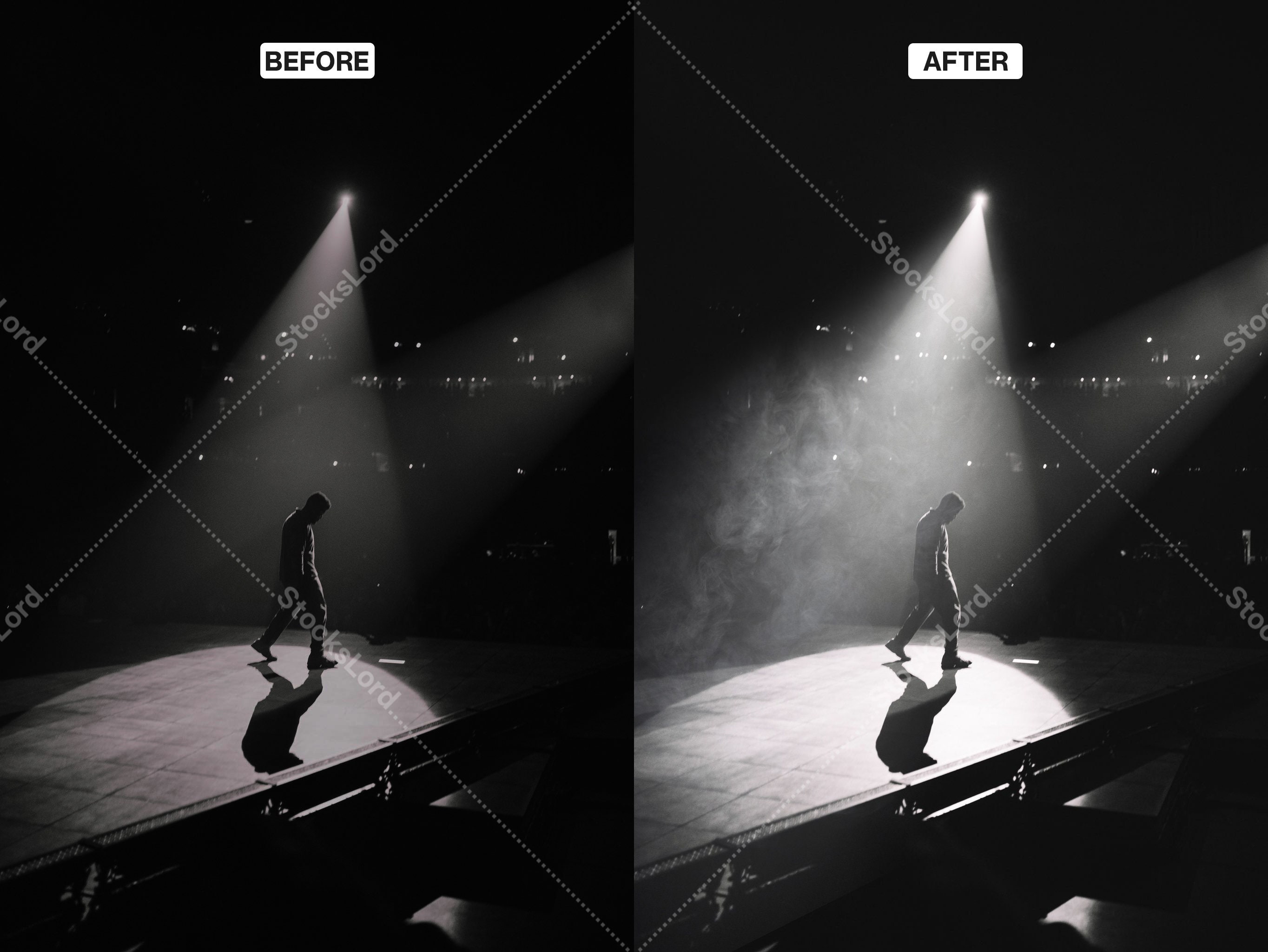 Foggy Spotlight Overlay, Spotlight Overlay, Smoke Light Overlays ...