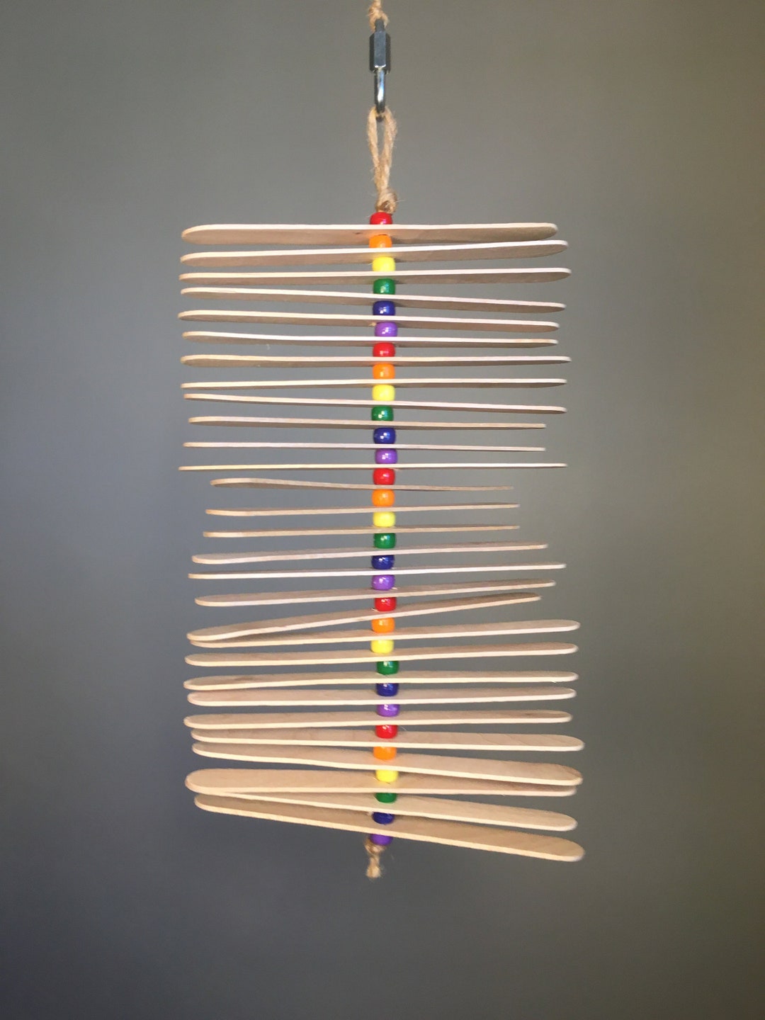 Popsicle Stick Bird Toy - Etsy