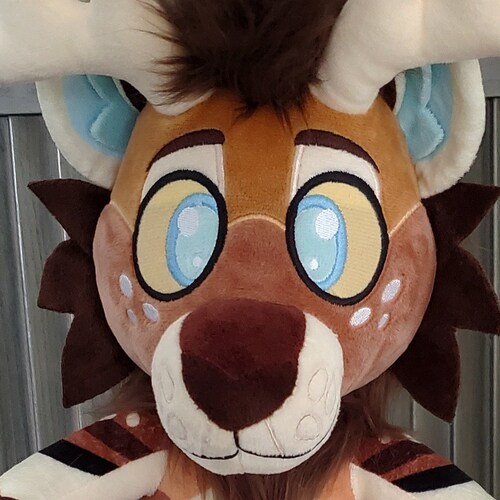 Large Custom Fursona Plush - Etsy