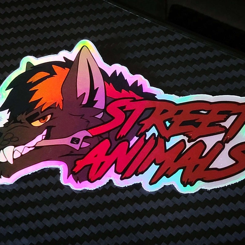 Furry Sticker - Etsy