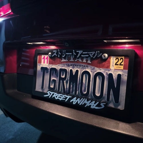 Japanese License Plate Frame JDM Tag Holder Made in the USA - Etsy