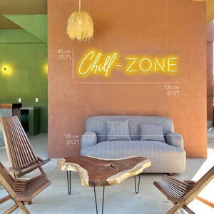Create the Perfect Chill Ambiance With Personalized Neon Signs: Chill ...