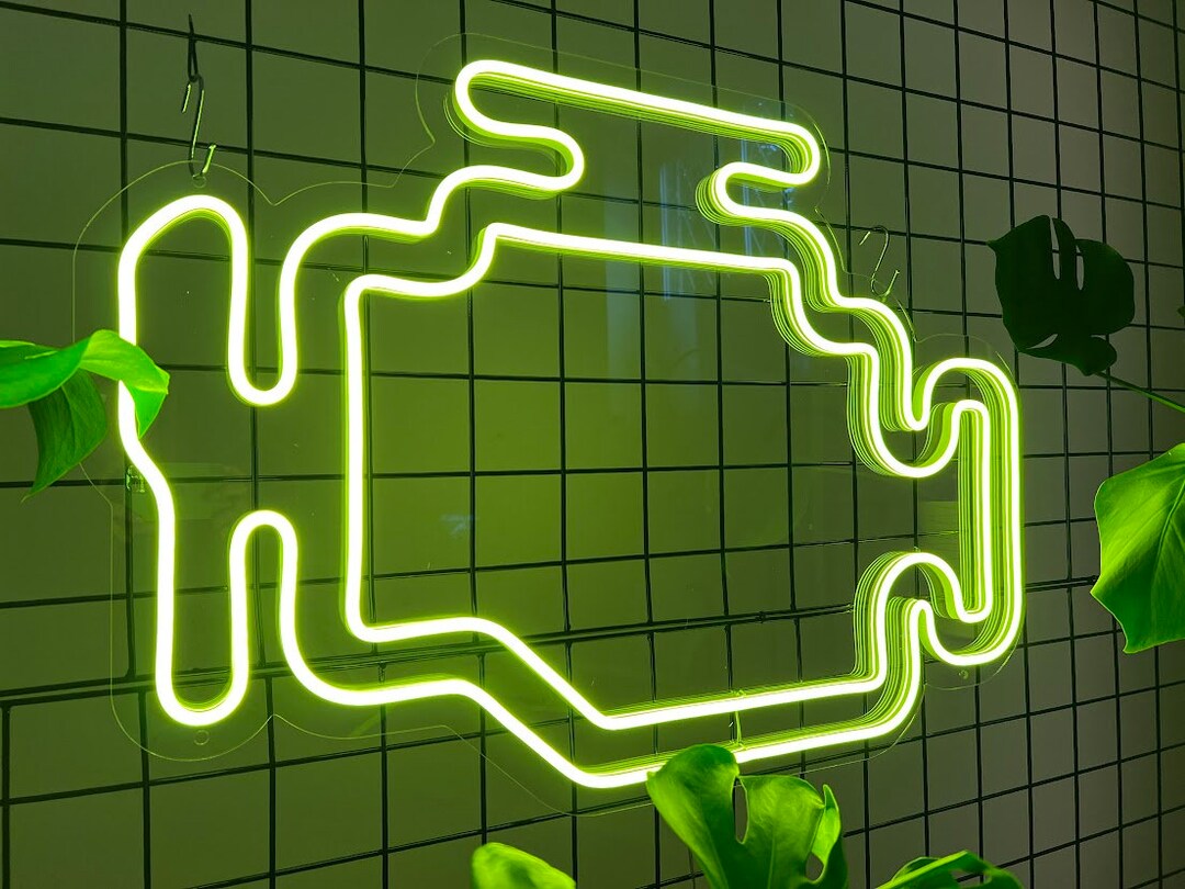 Neon Sign Check Engine Check Engine Light Neon Sign Check - Etsy