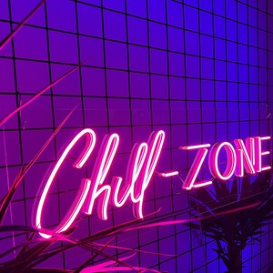 Create the Perfect Chill Ambiance With Personalized Neon Signs: Chill ...
