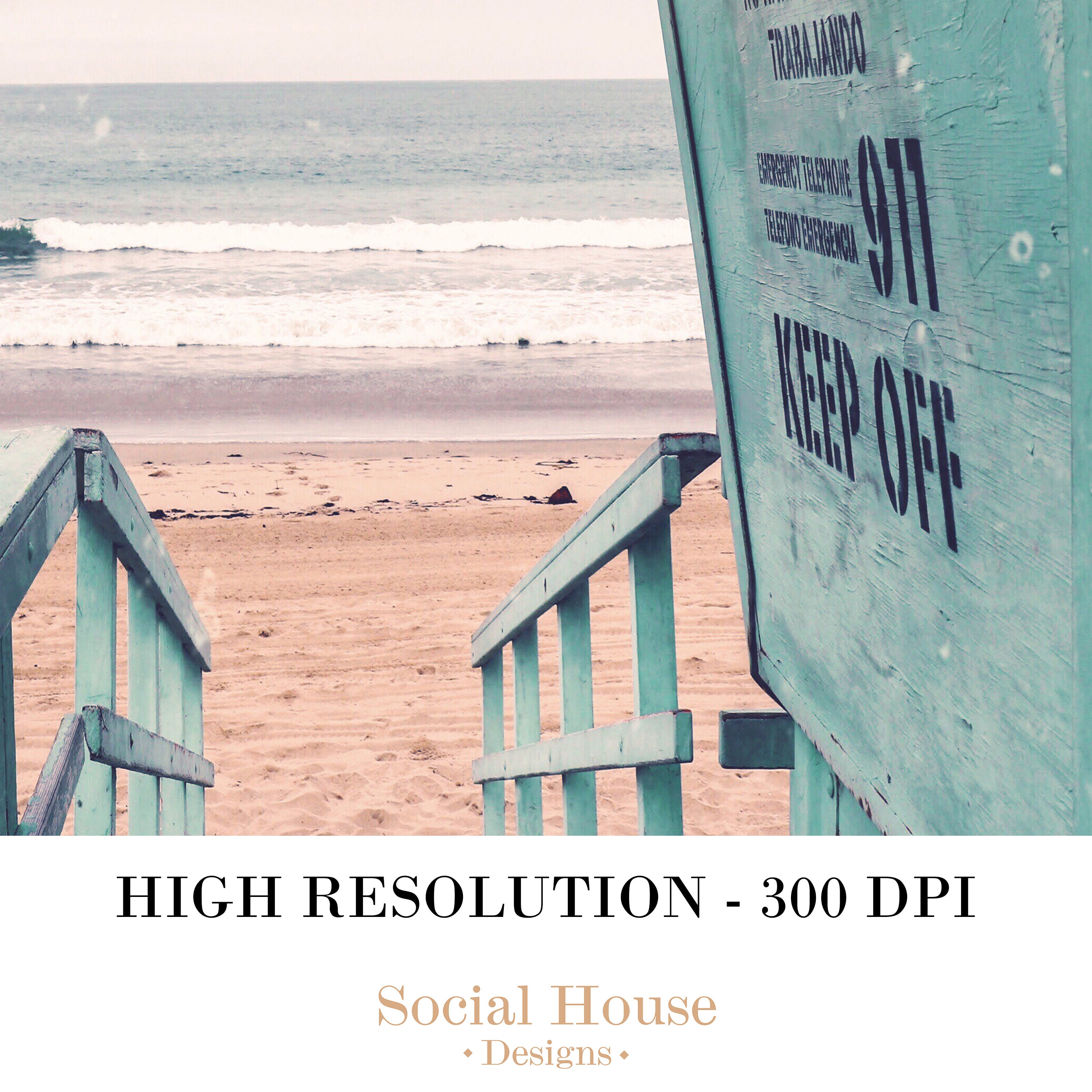 Lifeguard Tower Print Summer Printable Wall Art Lifeguard Hut - Etsy