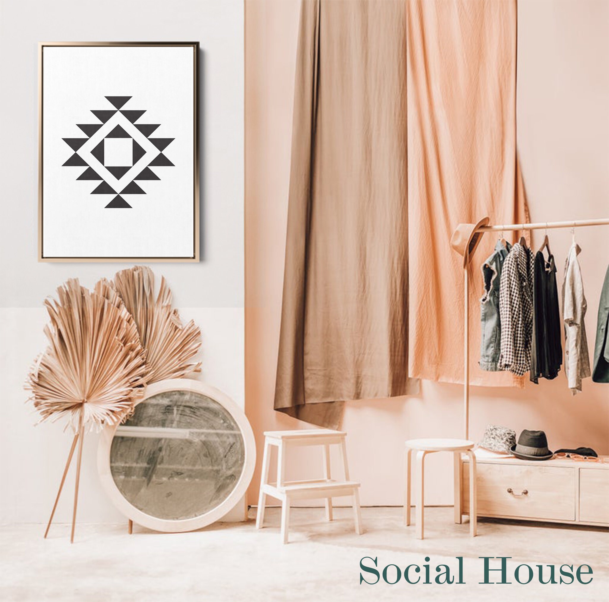 Aztec Print Wall Art Southwestern Prints Tribal Printable Wall | Etsy